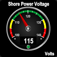 Shore Power Monitoring Example - Comprehensive System - Maretron
