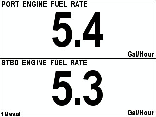 FFM100 Example - Intermediate System (Two Engines) - Maretron